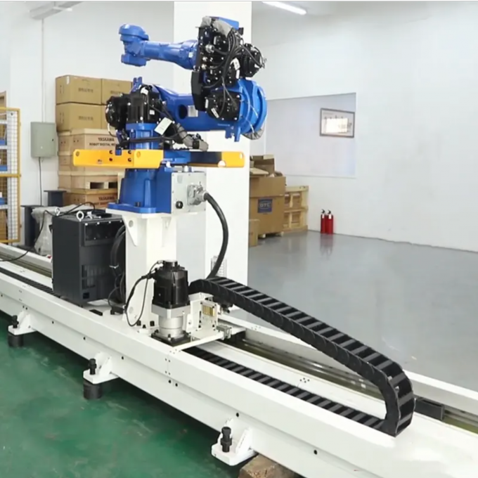Handling Welding Robot Linear Track Fully Enclosed Robot Ground Track