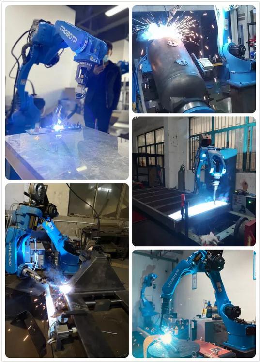 12kg 6 Axis Industrial Mig Welding Robot Robotic Mig Welding Machine