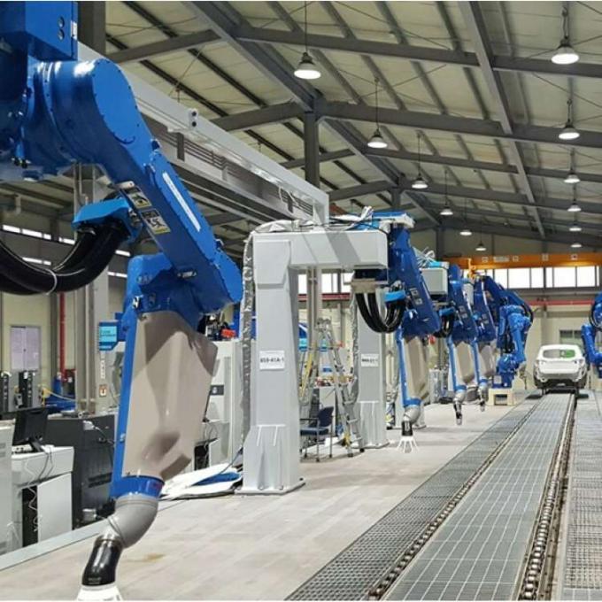 MPX3500 Car Robotic Arm Spray Painting Yaskawa Motoman 6 Axis