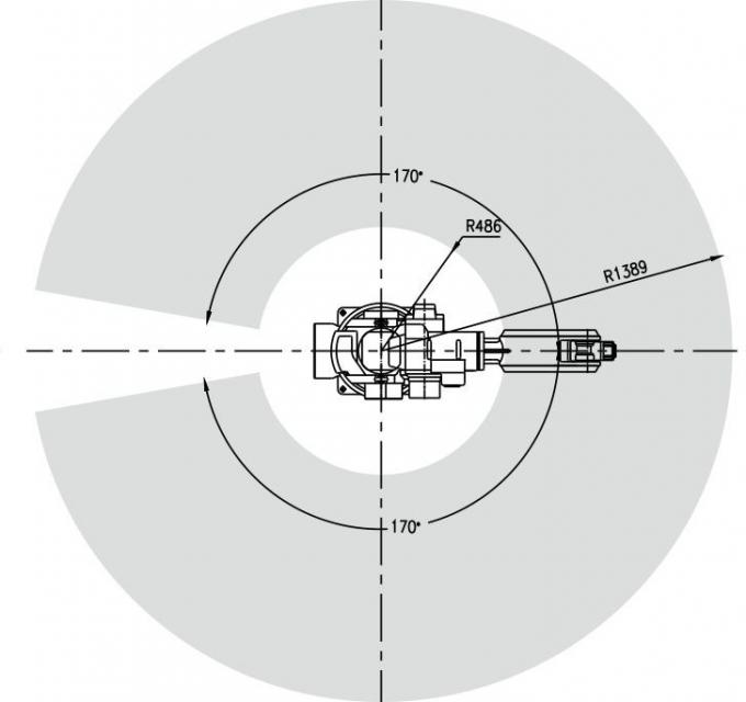 RB08 GSK Robot Six Axis Industrial Robotic Manipulator Arm
